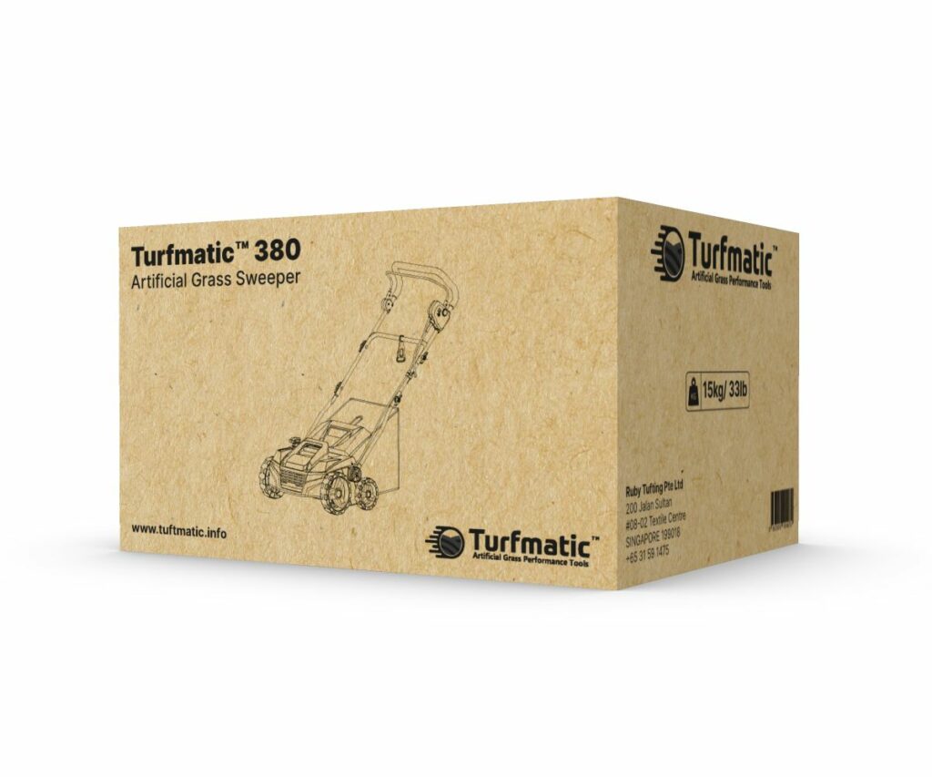 Turfmatic™ 380 Artificial Grass Sweeper 2 in 1 – 1800w | Turfmatic USA Turfmatic™ 380 Artificial Grass Sweeper 2 in 1 – 1800w | Turfmatic USA